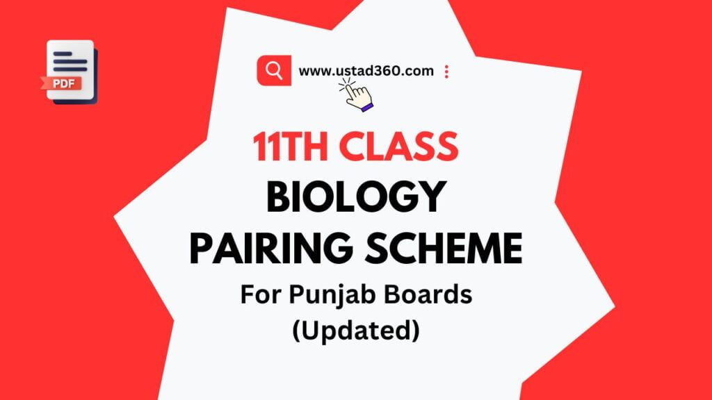 11th Class Pairing Scheme - Ustad360
