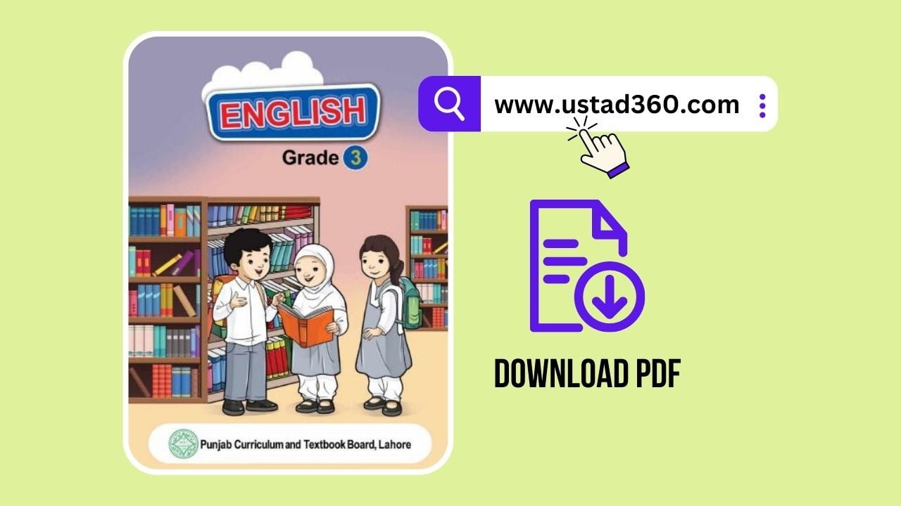 Class 3 English Punjab Textbook 2026 Pdf Ustad360