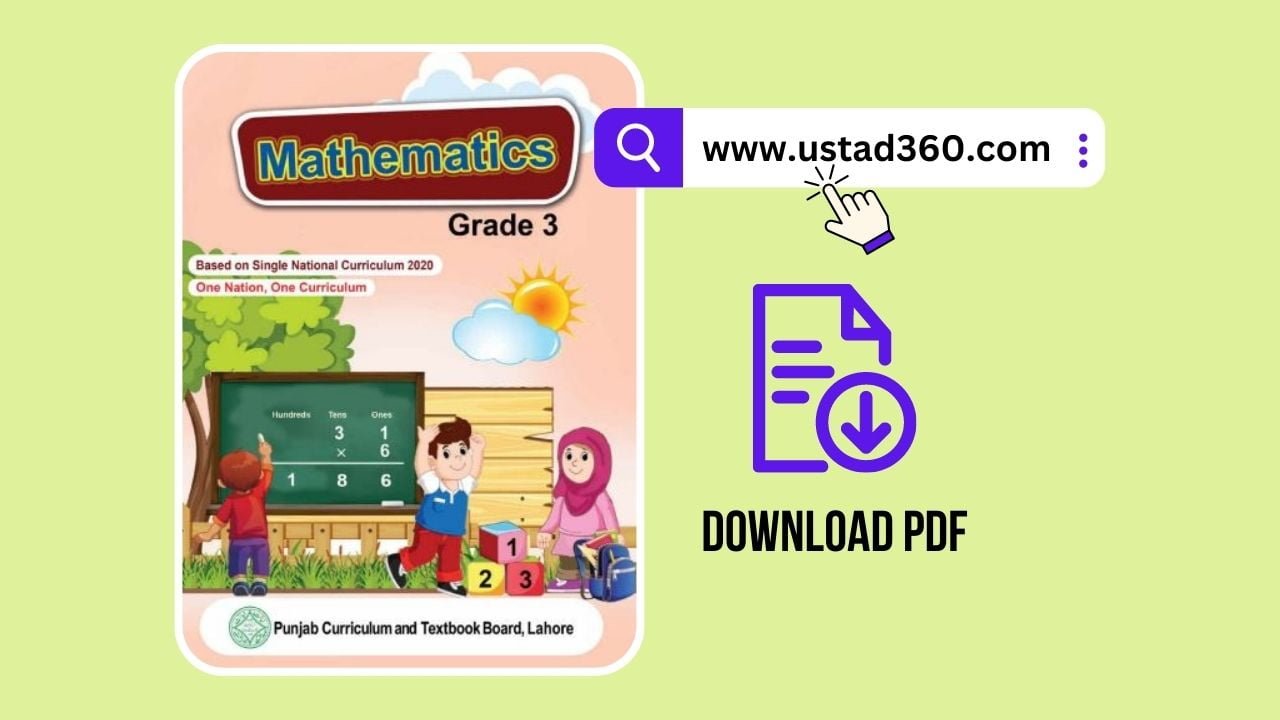 Three Class Maths SNC Punjab Textbook PDF - Ustad360