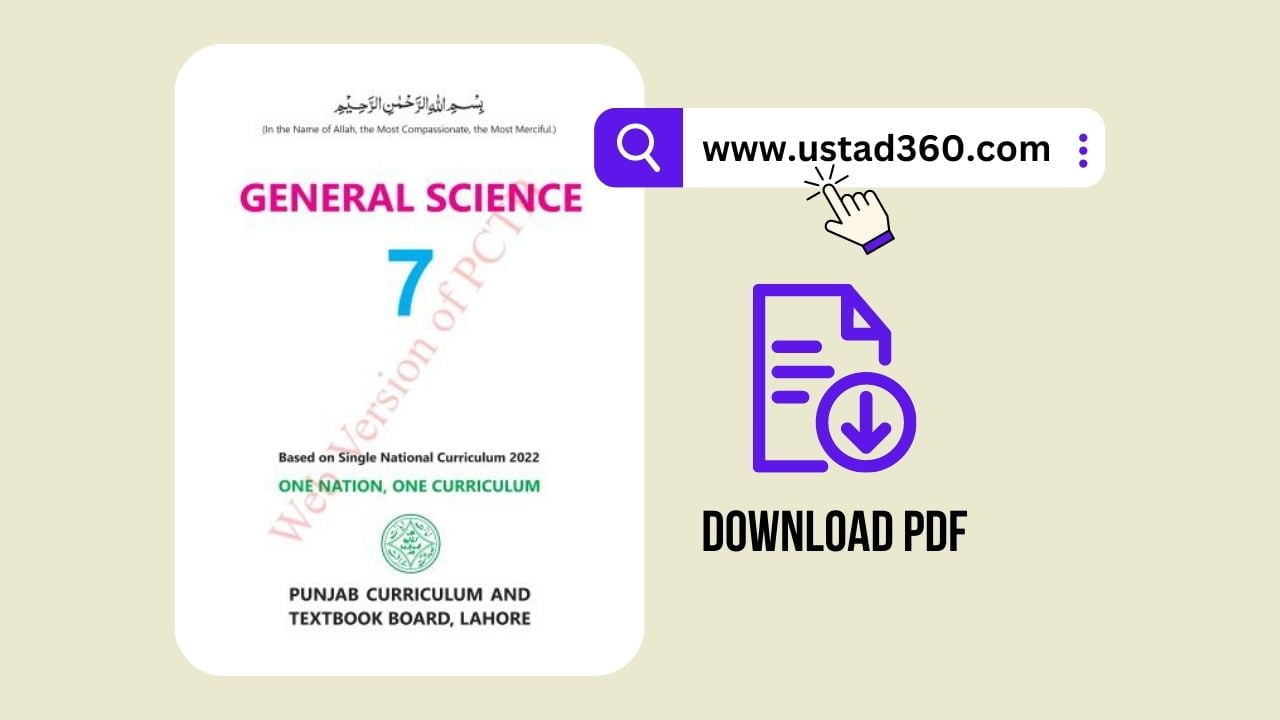 7th Class General Science SNC 2023 Textbook PDF Ustad360