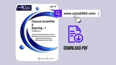 CA CAF 1 - FAR 1 Crescent Book 2025 PDF (Vol-1) - Ustad360