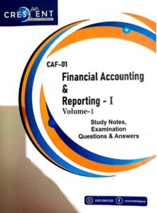 CA CAF 1 - FAR 1 Crescent Book 2026 PDF (Vol-1) - Ustad360